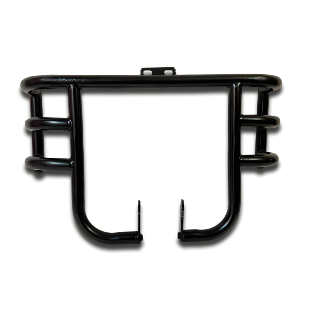 3-Rod Airfly Leg Guard – Black Finish for Royal Enfield Classic ...