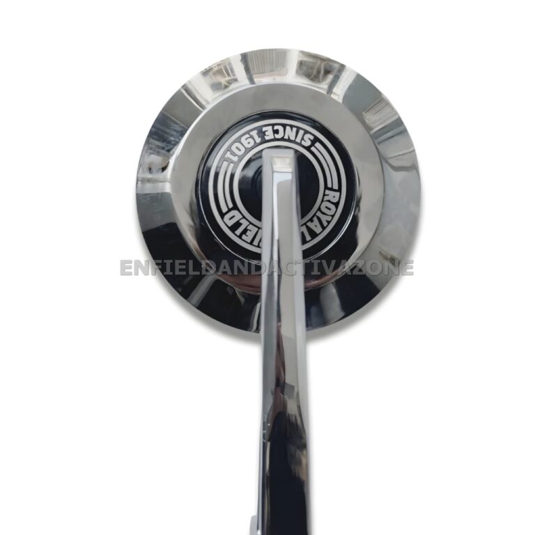 Royal Enfield Bar-End Mirrors – Chrome Finish Rear View Mirrors for ...