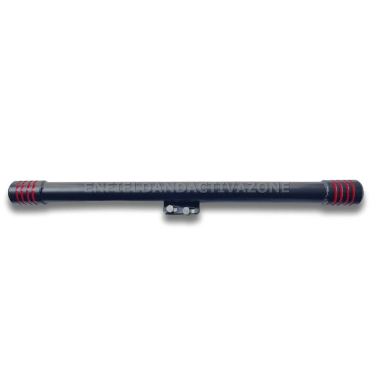 EAZ Premium Single Rod Black Leg Guard with Red Lining for Royal ...